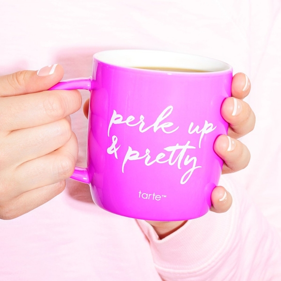 tarte | Kitchen | Tarte Cosmetics Perk Up And Pretty Mug | Poshmark